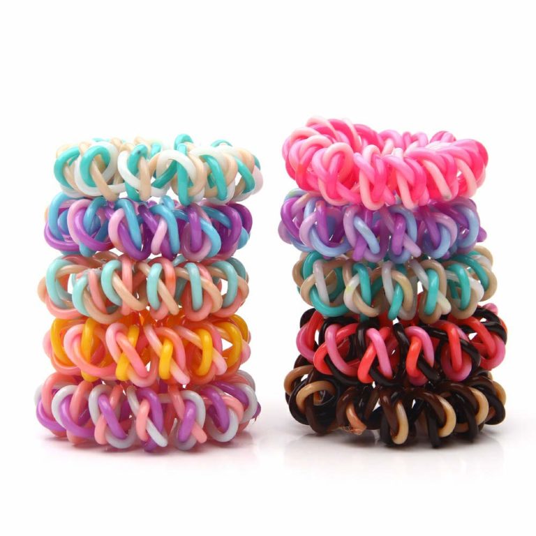 10-Piece Set Braided Hair Ties | Extra Strong Hair Bands for Ponytail ...